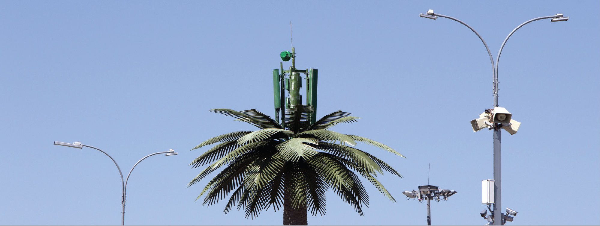 Smart Pole: Multifunctional street lights change the cityscape